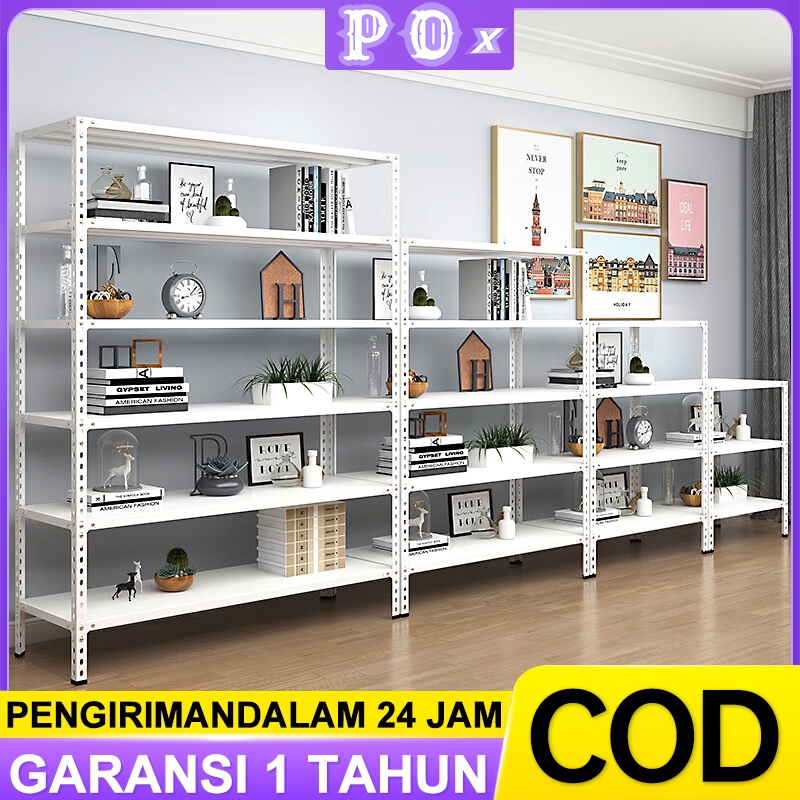 Jual Rak besi sudut susun 5/6 tingkat / rak barang dagangan / rak ...
