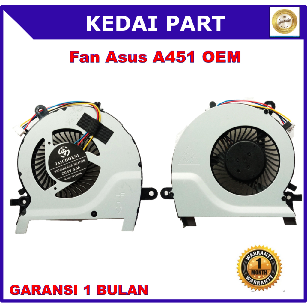 Jual KIPAS COOLING FAN ASUS A451 A451C A451CA A451L A451LA A451LB A451LN OEM | Shopee Indonesia