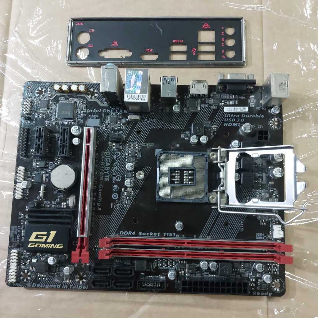 Jual mainboard Intel Gaming socket 1151 murah gigabyte H110-Gaming 3 ...
