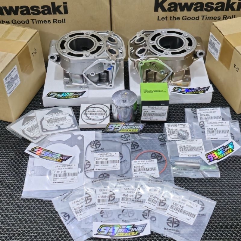 Jual Block Boring Cylinder Blok Seher Ninja R RR SS Super Kips 1855 Set ...