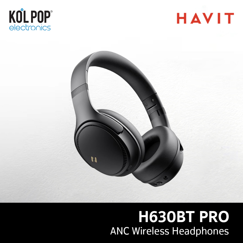 Jual Havit H630BT PRO ANC Wireless Headphones Dual Device Connection -Black | Shopee Indonesia