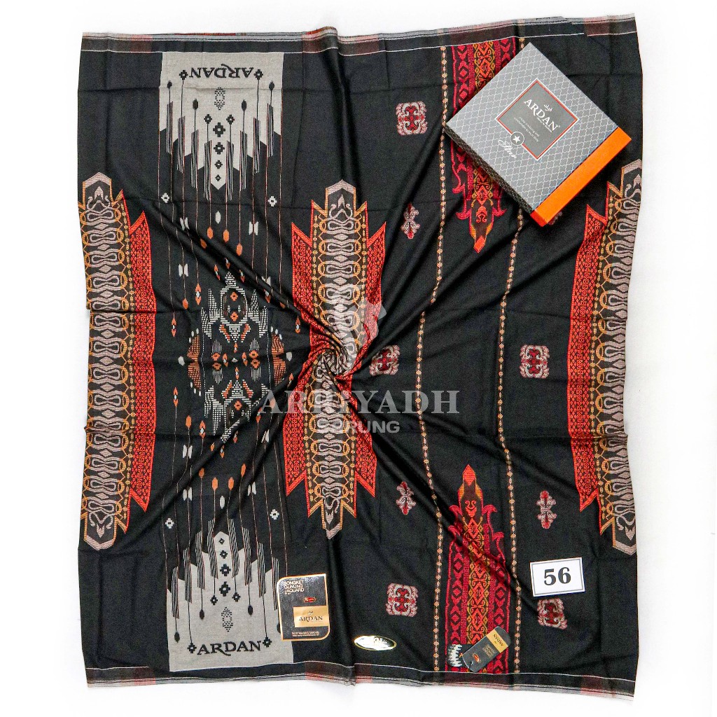 Jual Sarung Ardan Motif SGJ Songket Gunung Jaquard Putih Hitam Warna ...