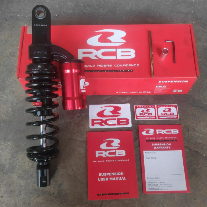 Jual SHOCKBREAKER SHOCK TABUNG MOTOR MATIC VARIO 125 150 FI ESP RCB MB 2 MB2 SERIES HITAM 330mm ...