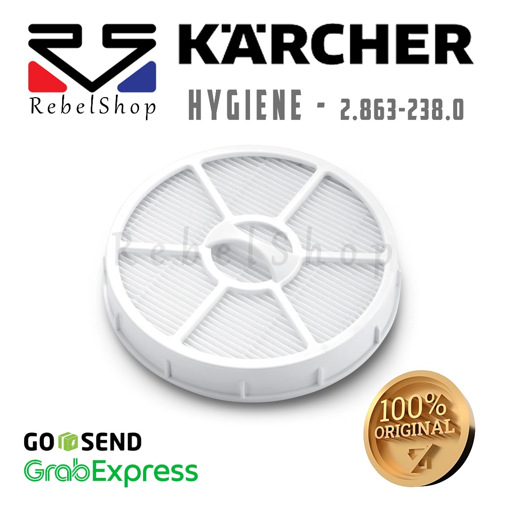 Jual Karcher Hygiene Filter HEPA13 for Vacuum Cleaner VC3 | Shopee ...