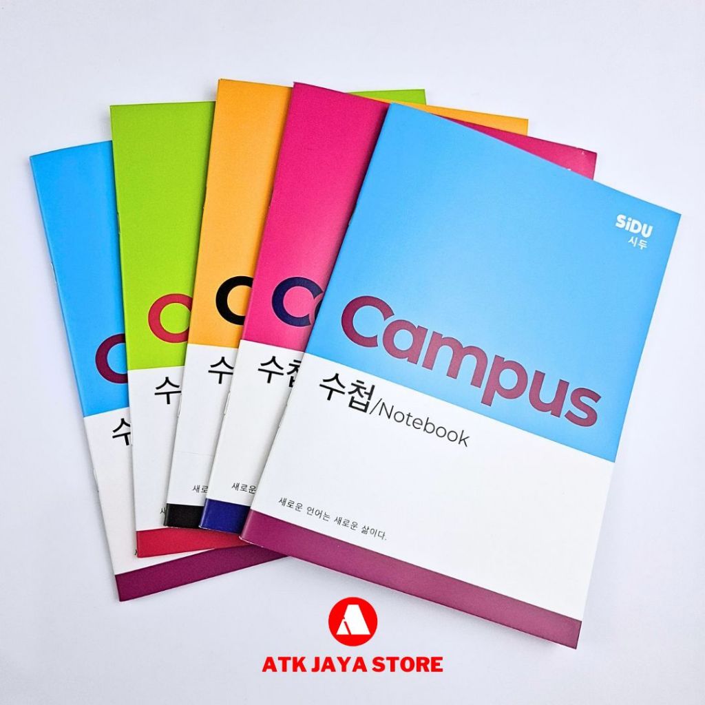 Jual SIDU CAMPUSS BUKU TULIS 1 pack 5 buku Ukuran BOXY MAXI NOTEBOOK | Shopee Indonesia