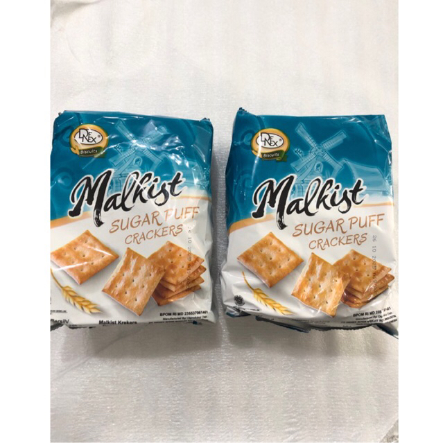Jual [DENEX] Malkist Sugar Puff Crackers 240 Gram (1 Dus isi 12 Pcs ...