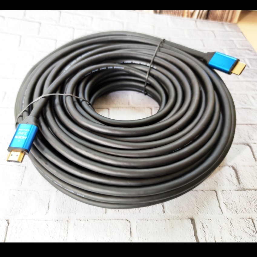 Jual Kabel HDMI HDTV 20M 2K 4K V2.0 V2 High Speed Cable UHD Versi 2.0 ...