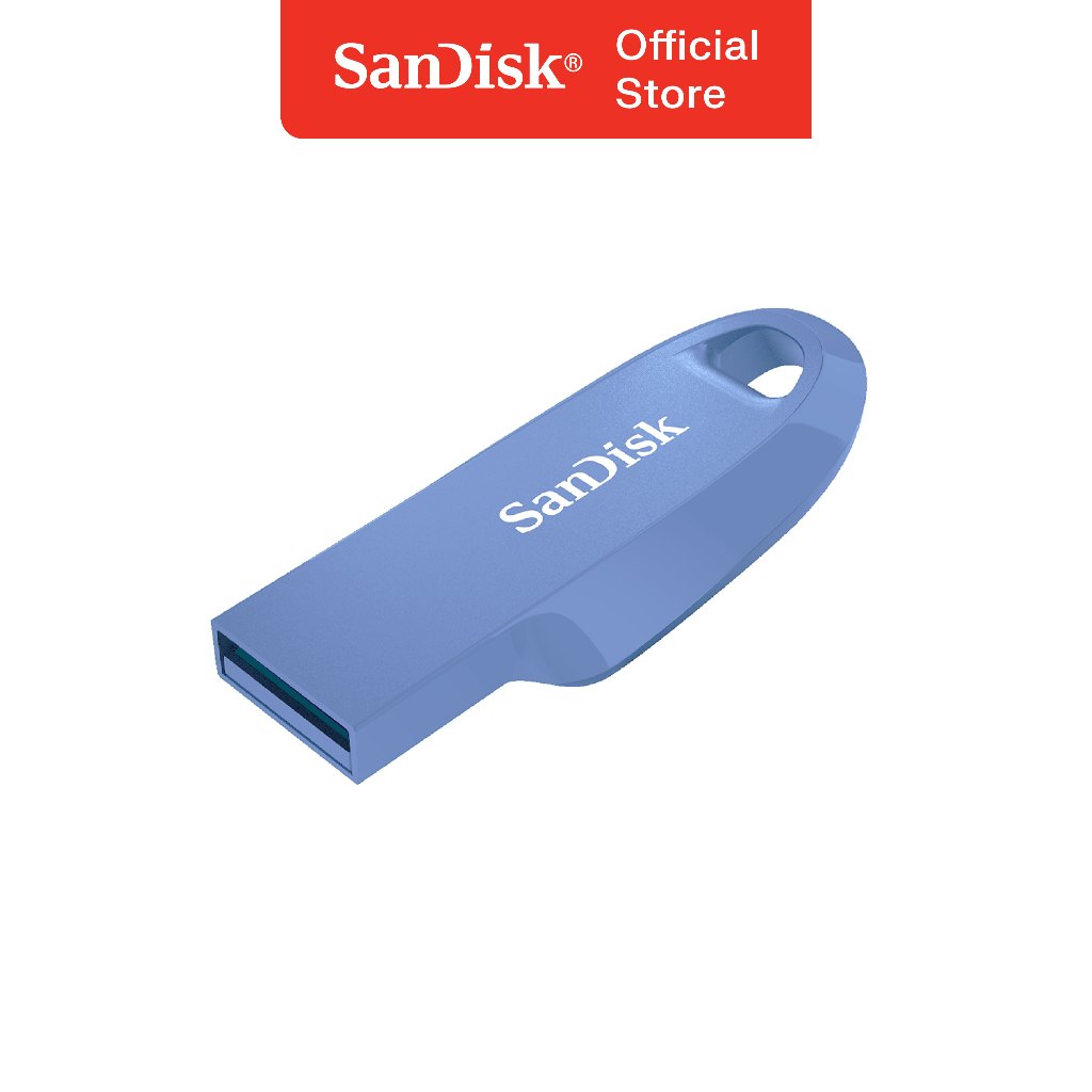 Jual SanDisk CZ550 Ultra Curve 256GB USB 3.2 Biru / Blue (Up to 100MB/s ...