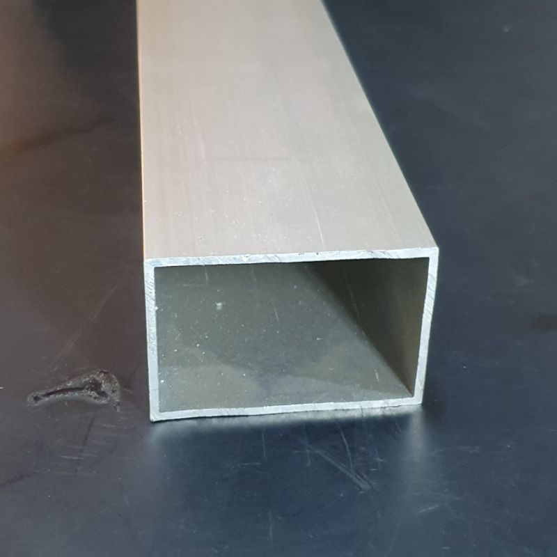 Jual 4060 Holo Alumunium 6063 ukuran 40 mm x 60 mm Tebal 2 mm | Shopee ...