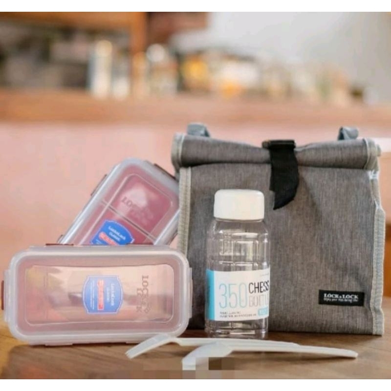Jual LOCKNLOCK LUNCH BOX SET | Shopee Indonesia