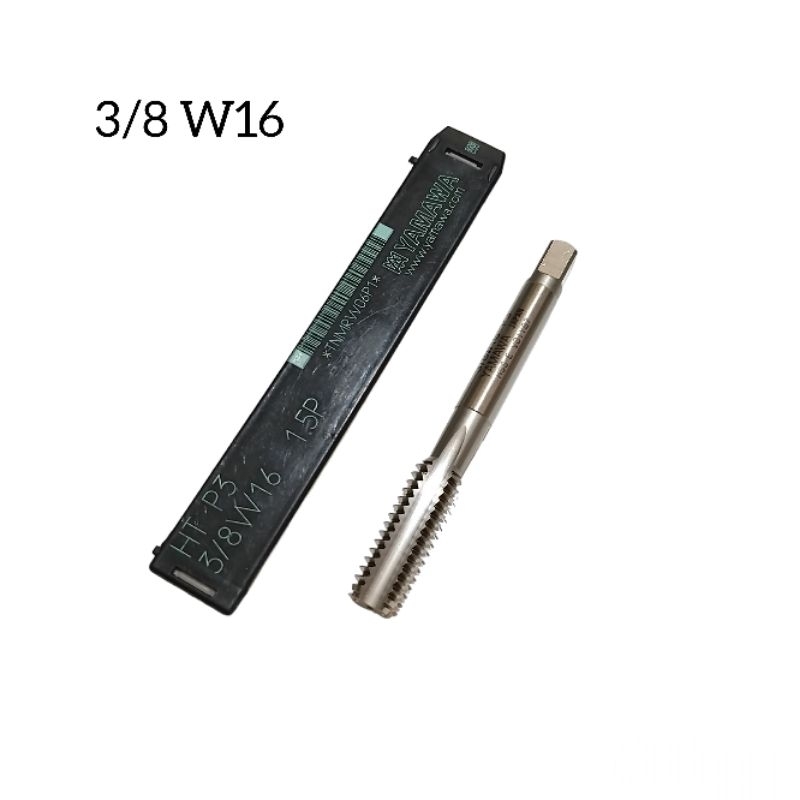 Jual Tap 3/8 W16 YAMAWA Hand Tap 3/8 × 16 BSW Yamawa Baru | Shopee ...