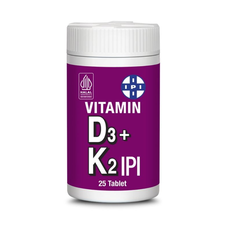 Jual Vitamin IPI D3 + K2 isi 25 tablet | Shopee Indonesia