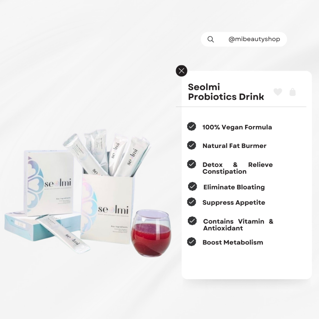 Jual seolmi fiber probiotic drink korean black raspberry - 2 box ...