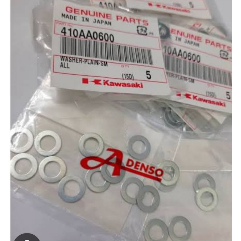 Jual RING WASHER BAUT BAK MESIN BLOK MESIN NINJA R RR SS KIS ORIGINAL ...