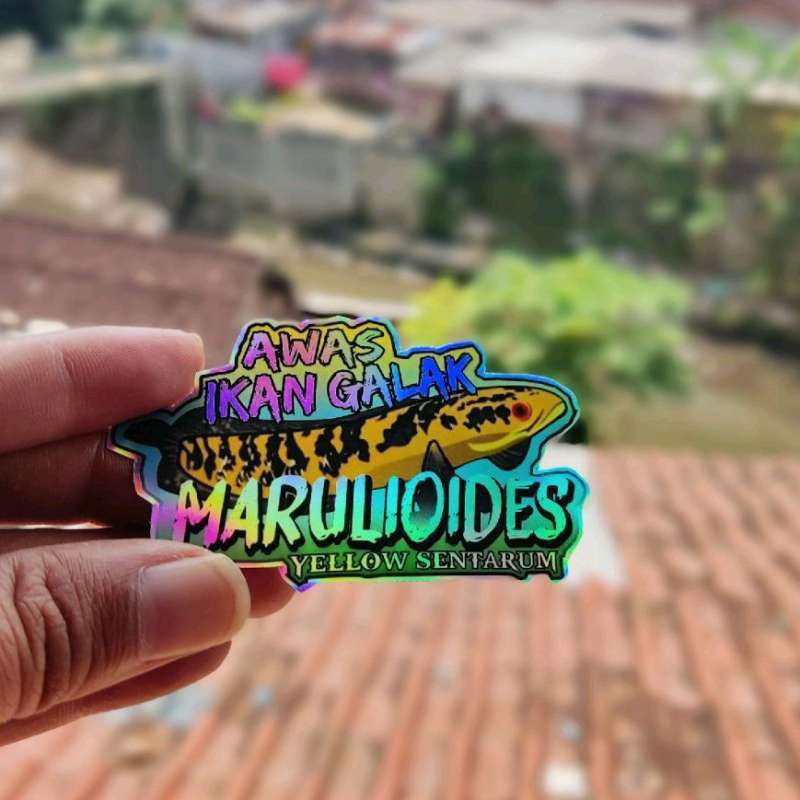 Jual Stiker Ikan Channa Limbata 5cm | Shopee Indonesia