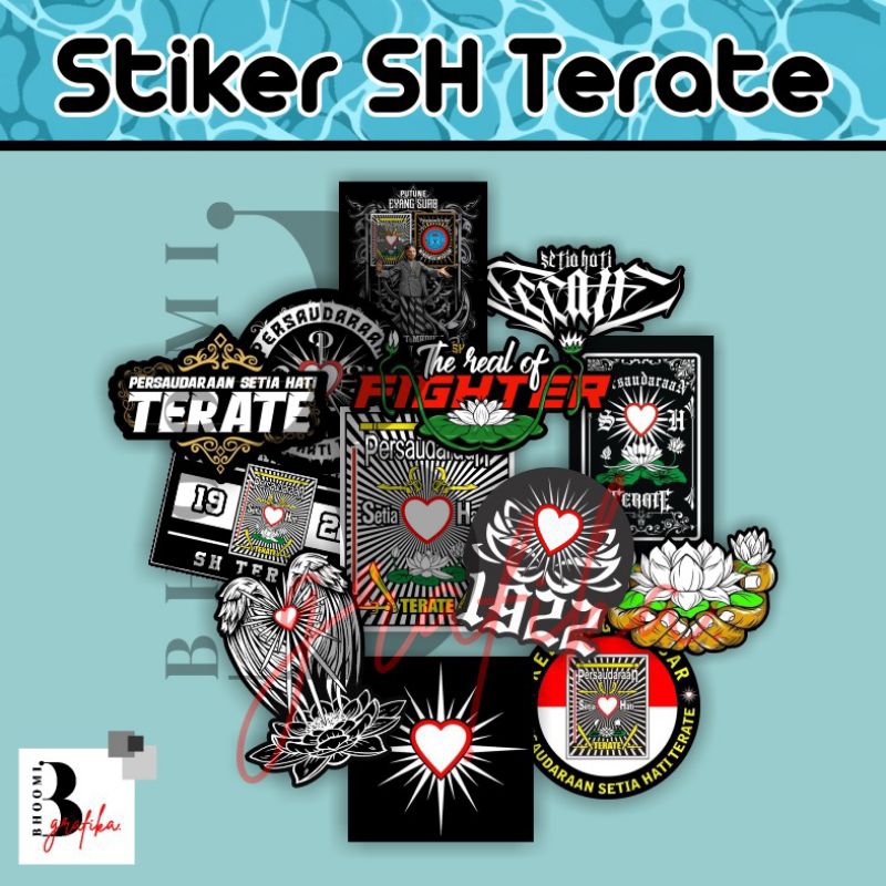 Jual Stiker "SH Terate" (Dapat 13 Stiker) | Shopee Indonesia