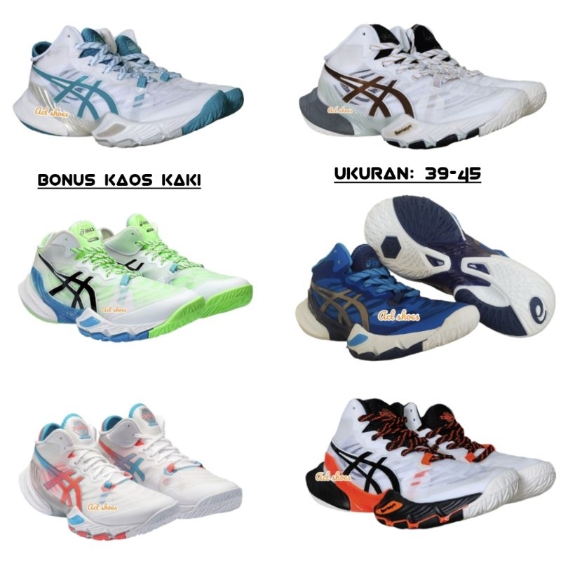 Jual Sepatu Voli Sepatu Volly Sepatu Olahraga Badminton Basket Volley ...