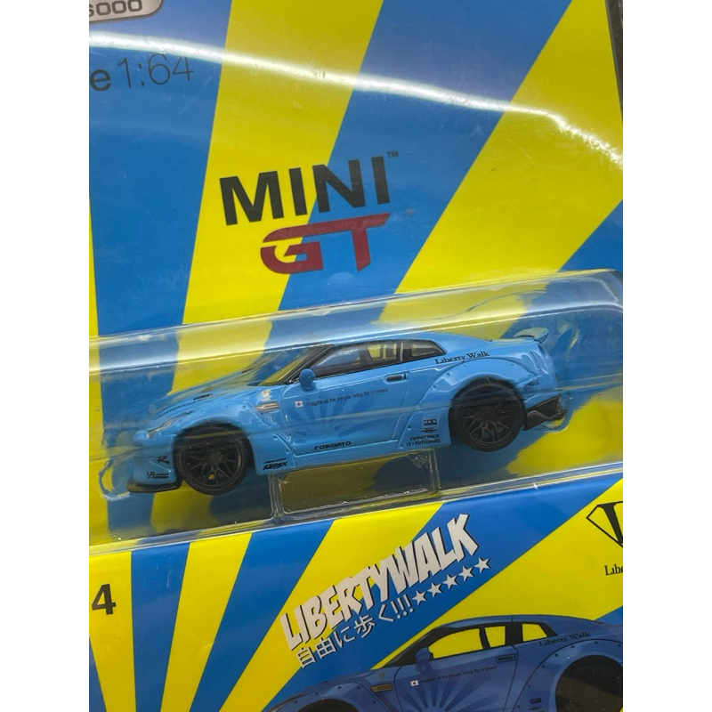 Jual Mini GT 1/64 no. 4 MIJO LBW Nissan GT-R R35 Light Blue | Shopee ...
