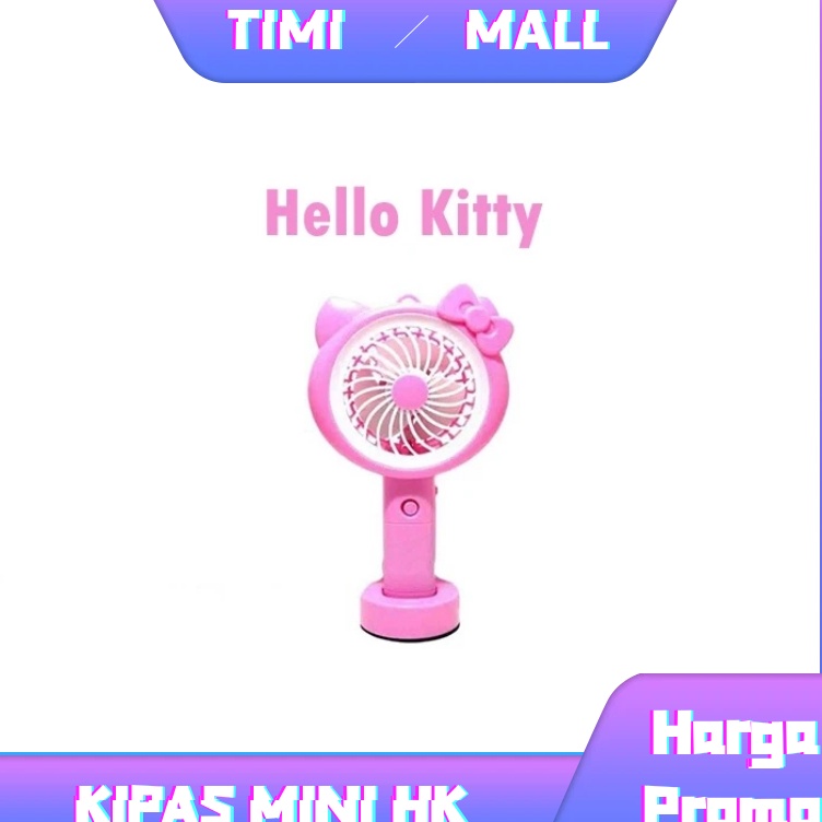 Jual jt TIMIMALL Kipas Mini Led Tangan Usb Portable Charger Mini Fan ...