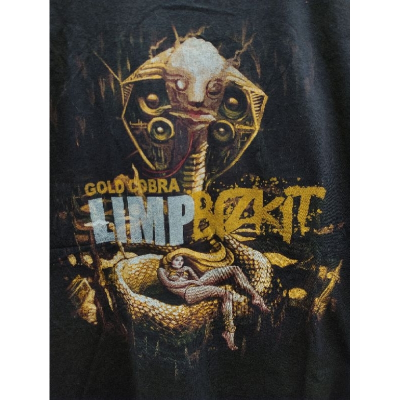 Jual Kaos Limp Bizkit Gold Cobra | Shopee Indonesia
