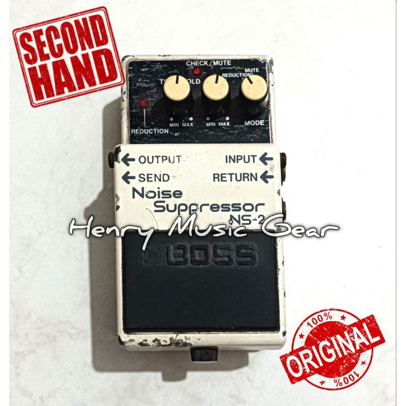 Jual Boss NS2 Noise Suppressor Peredam Noise Secondhand Unit Only ...