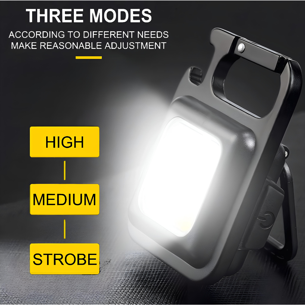 Jual Mini Keychain Led USB Magnet gantung Meja / MINI COB Keychain ...