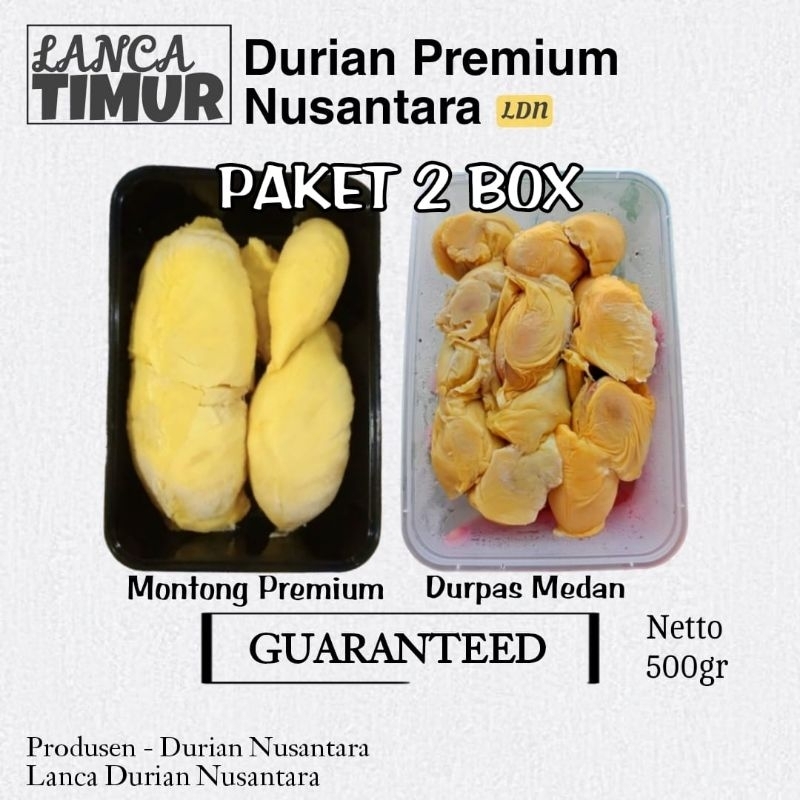 Jual PAKET DURIAN KUPAS MEDAN & DURIAN MONTONG PREMIUM / DURIAN KUPAS PREMIUM KEMASAN 500GRAM ...