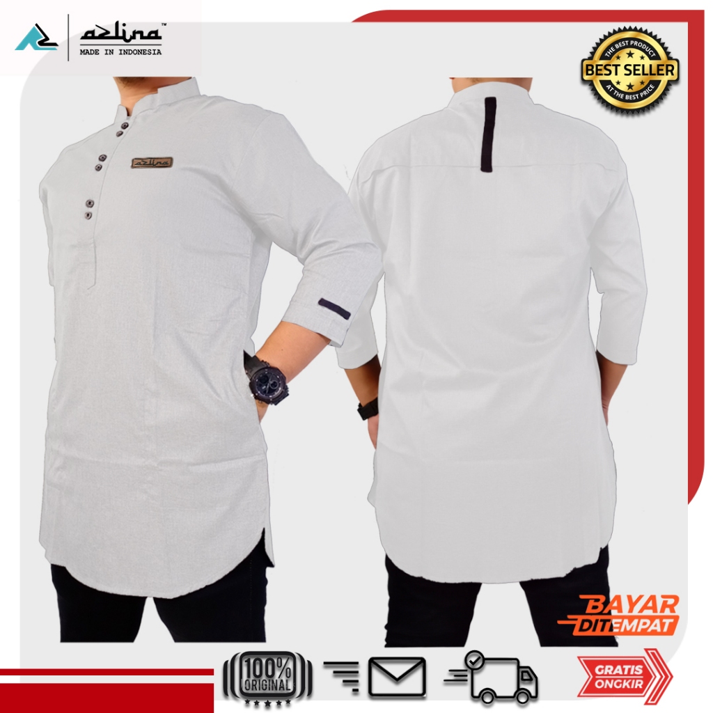 Jual Baju Koko Model kurta pakistan Pria Dewasa azlina premium Kurta ...