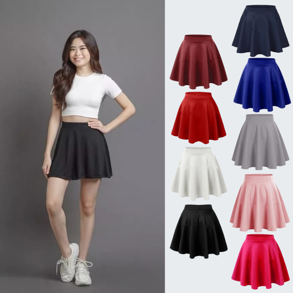 Jual Oppa Style Shop Rok Scuba / Rok Mini Skirt / Rok Pendek / Rok ...