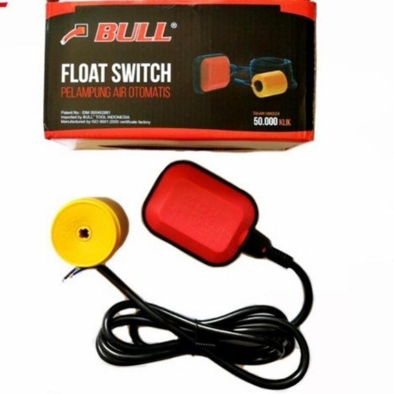 Jual * Pelampung Air Otomatis / Float Switch 2 meter, 3 meter bull | Shopee Indonesia