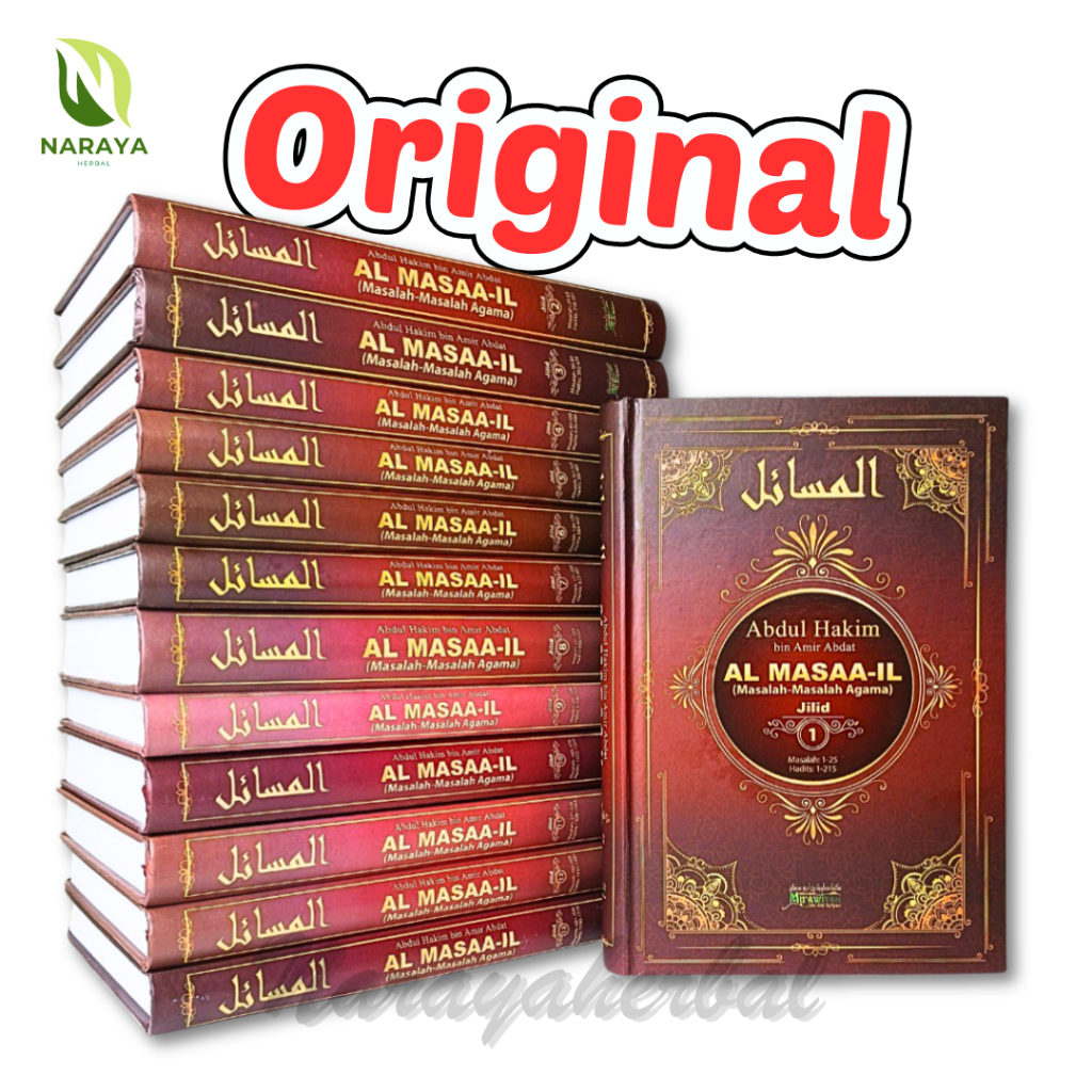 Jual Kitab Al Masail Jilid 1-13 Original - Masalah Agama Ustadz Abdul ...