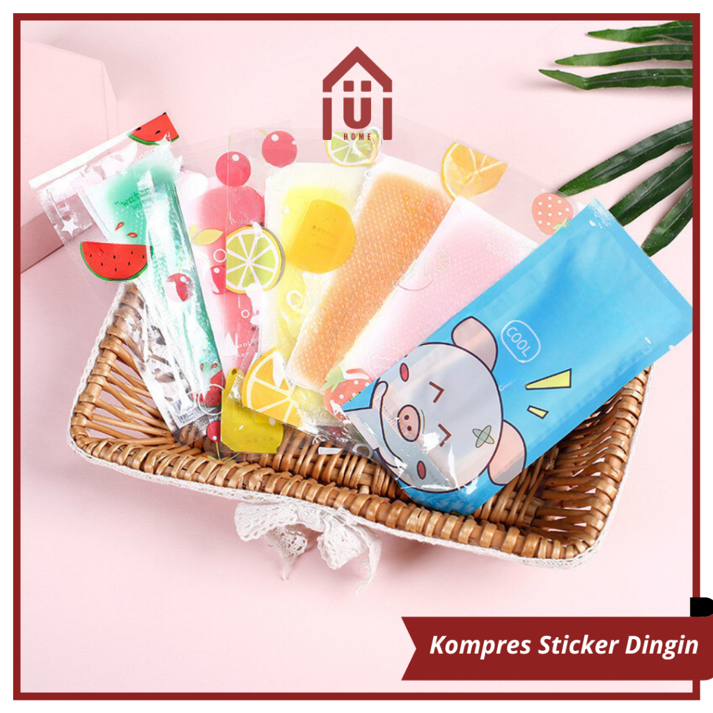 Jual UNISO - KOMPRES STIKER PENURUN PANAS / PLESTER KOMPRES / KOMPRES ...
