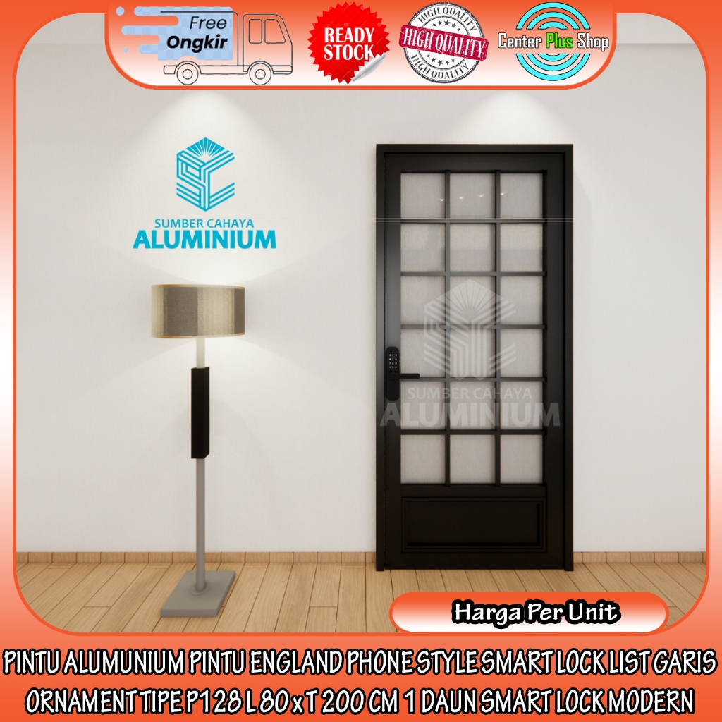 Jual [INSTANT] PINTU ALUMUNIUM ENGLAND PHONE STYLE SMART LOCK LIST ...