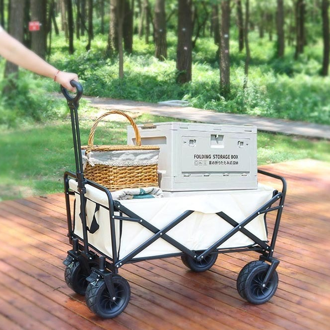 Jual Troli Gerobak Dorong Boot Camp Trolley Oxford Portable Lipat ...