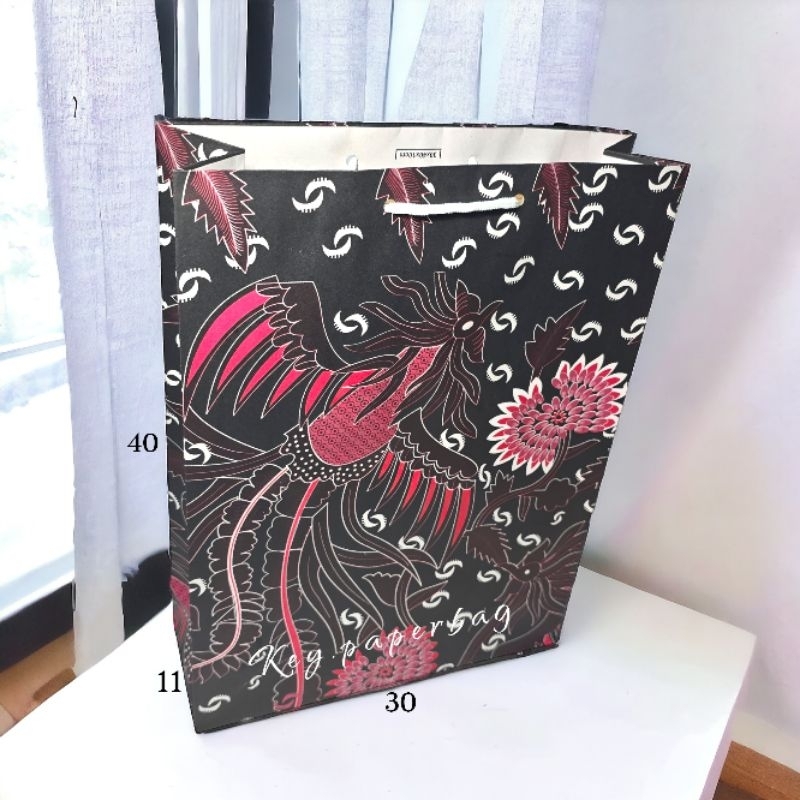 Jual Paper Bag Batik Besar Uk 30x40 Premium | Shopee Indonesia