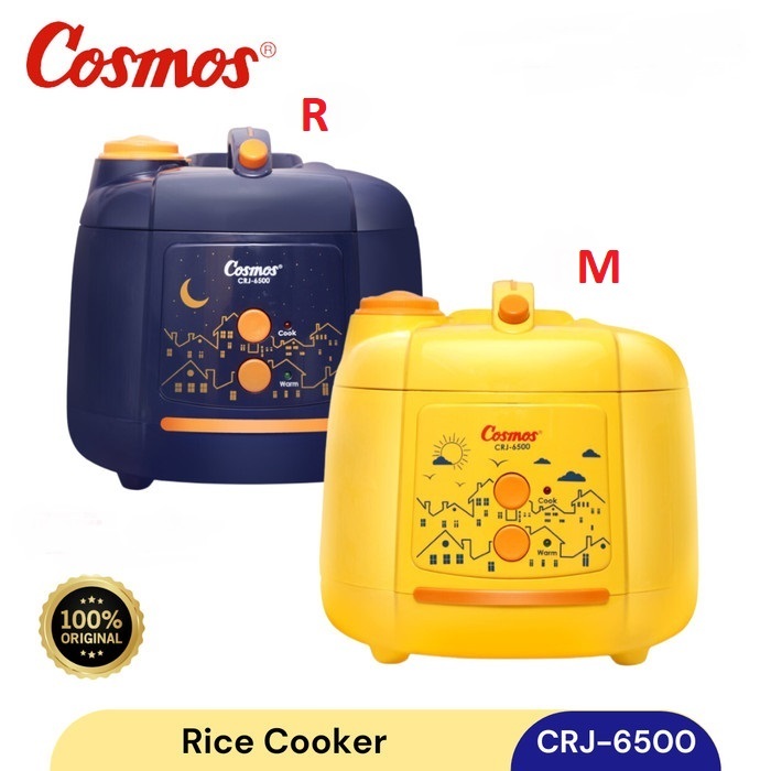 Jual COSMOS RICE COOKER HARMOND CRJ 6500 M/R - 2LITER | Shopee Indonesia