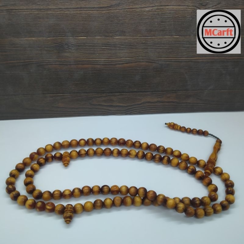 Jual Tasbih kayu getah pinus 8 mm original A75 | Shopee Indonesia