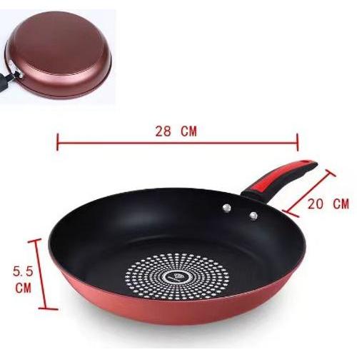 Jual Wajan Penggorengan Wajan Dengan Wajan Anti Lengket Batu Medis Tutup Kaca 24/26/28/30/32CM ...