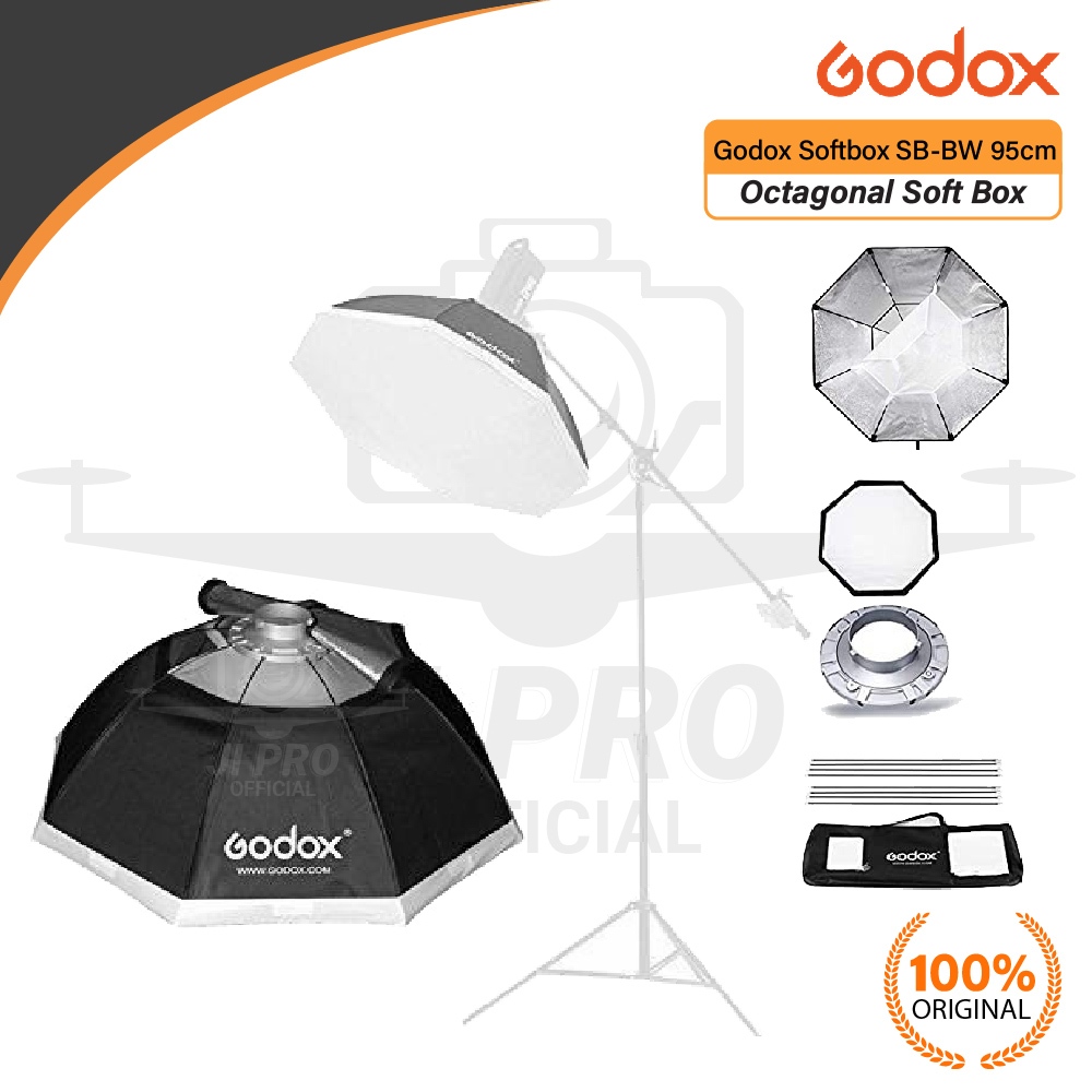 Jual Godox Softbox SB-BW 95cm Octagonal Bowens Mount Soft Box | Shopee ...