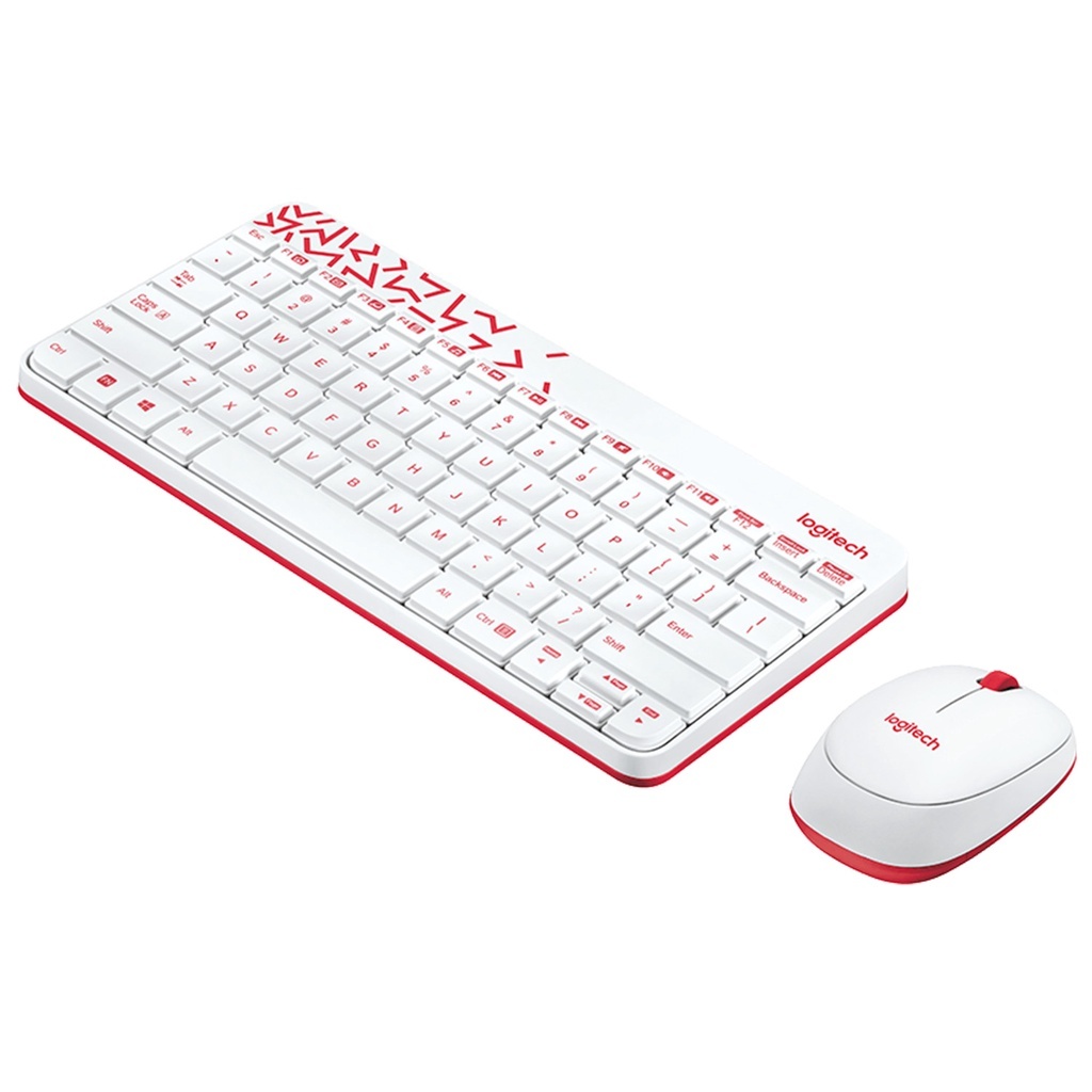 Jual Logitech MK240 Nano Wireless Combo Keyboard Mouse - White | Shopee ...