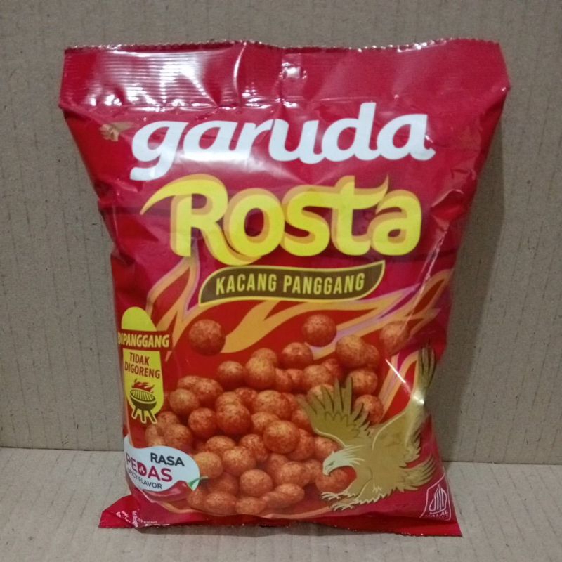 Jual Rosta Kacang Panggang Garuda Rasa Pedas 90g | Shopee Indonesia