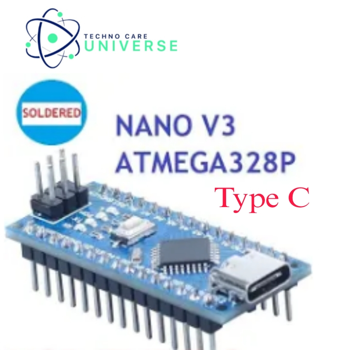 Jual Arduino Nano Type C Sudah Tersolder Shopee Indonesia 