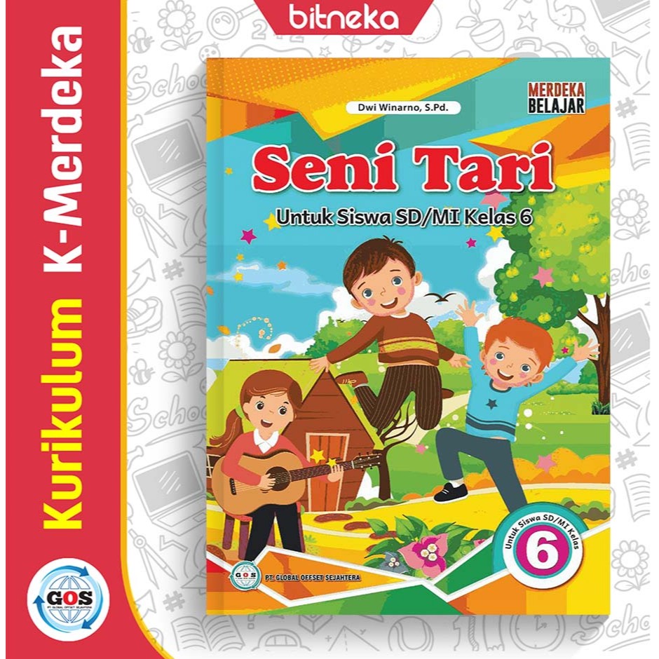 Jual Buku Siswa Seni Tari SD/MI Kelas 6 Kurikulum Merdeka - GOS | Shopee Indonesia