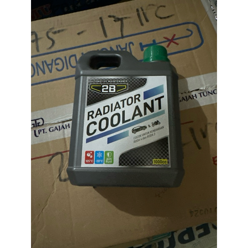 Jual AIR RADIATOR COLANT COOLANT MERK 2B 1 LITER | Shopee Indonesia