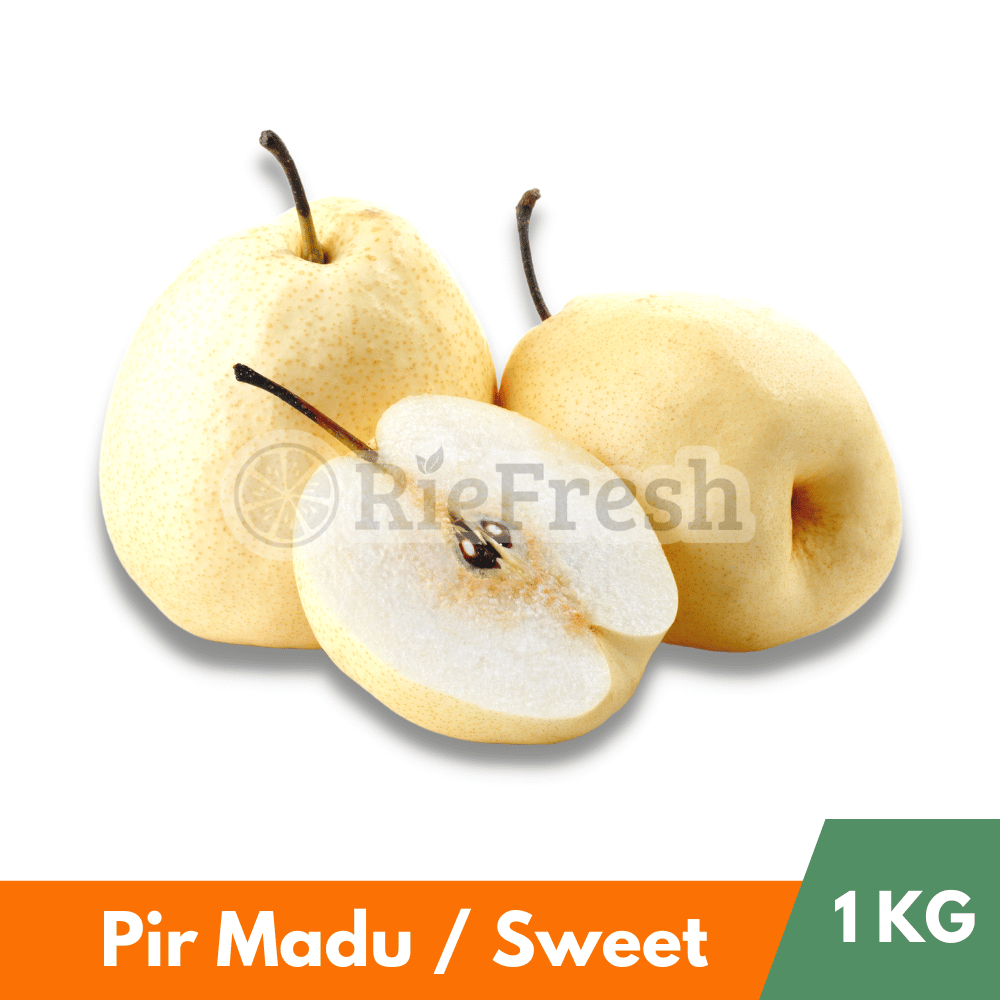 Jual Pear Madu 1 Kg | Pear Sweet | Pir Madu Manis | Buah Pir Manis Madu ...