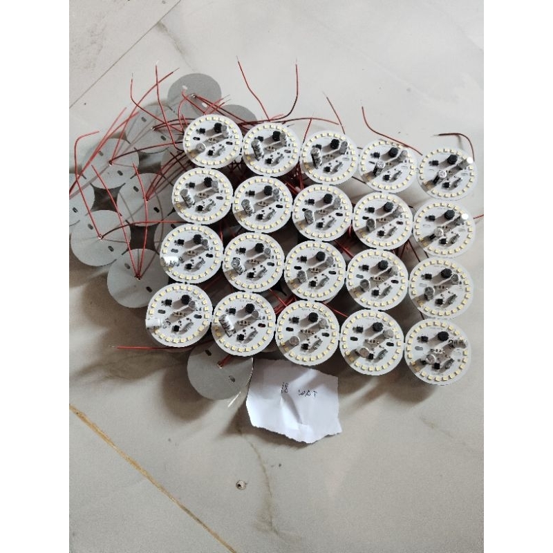 Jual Lampu AC 18Watt super terang bahan Aluminium (Lengkap dengan kabel ...