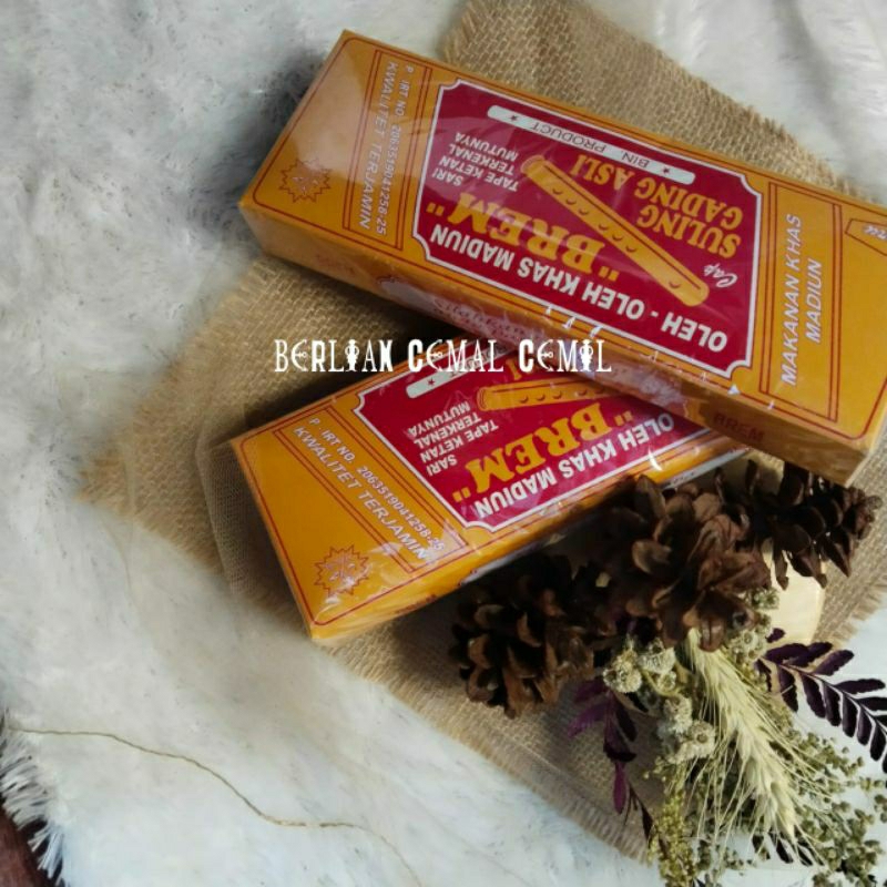Jual BREM cap SULING GADING ASLI | OLEH OLEH KHAS MADIUN | Shopee Indonesia