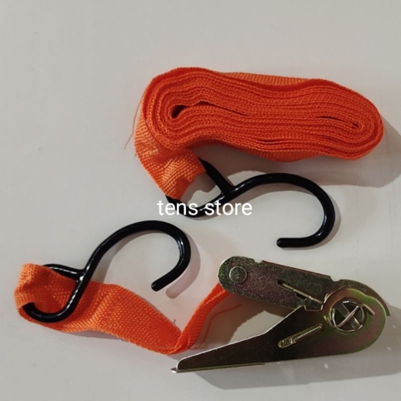 Jual Tali pengikat barang di motor ukuran 4m-5m x 2,5cm | Shopee Indonesia