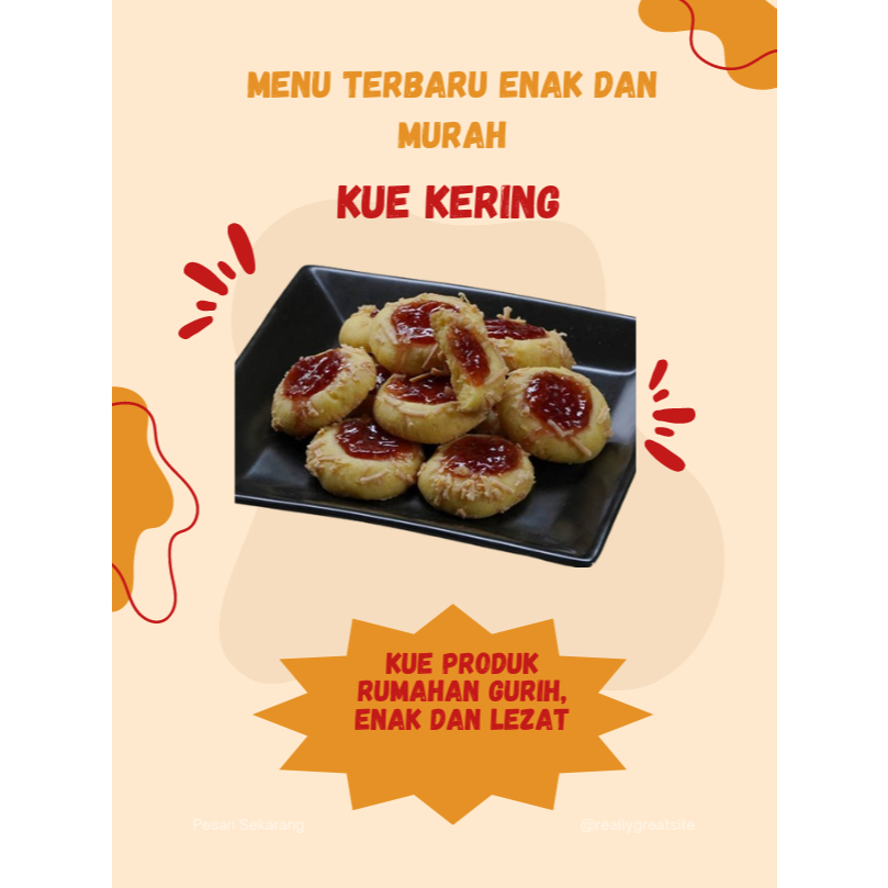 Jual Kue Nastar Rasa Strawberry Enak dan Lezat | Shopee Indonesia
