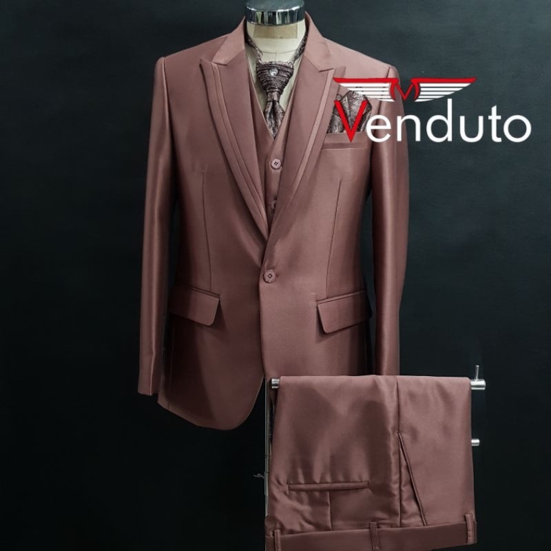 Jual Jas & Celana Mauve / Setelan komplit Jas Pernikahan / Jas Formal ...
